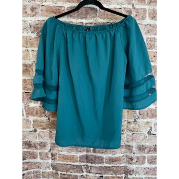 J. by J.Crew | Tops | J Crew Blue Womens Top | Poshmark